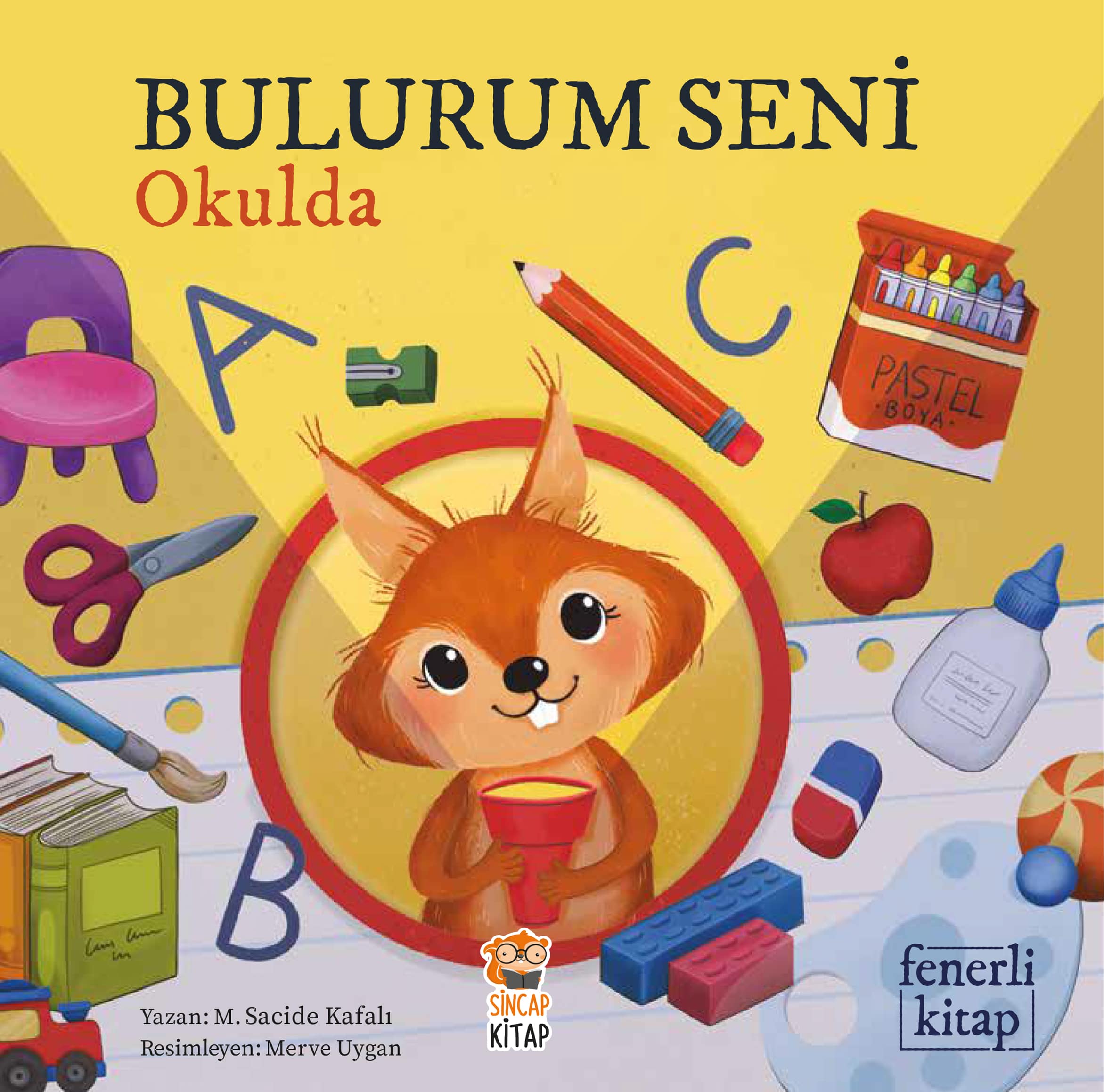 Bulurum Seni Okulda (Hareketli Kitap) | Okul Öncesi Kitap - cocukokur.com